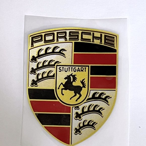 Porsche Design | Accessories | New Large 4x3 Inch Porsche Stuttgart ...